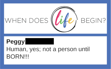 A Fetus is Not a Person - LifeFirst