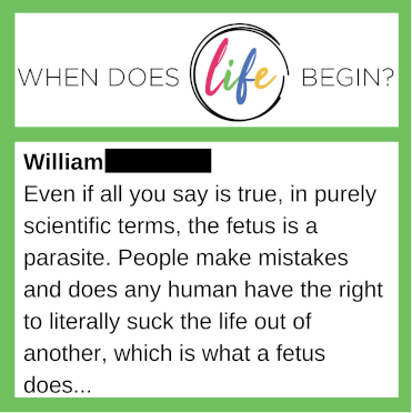 A Fetus is a Parasite - LifeFirst